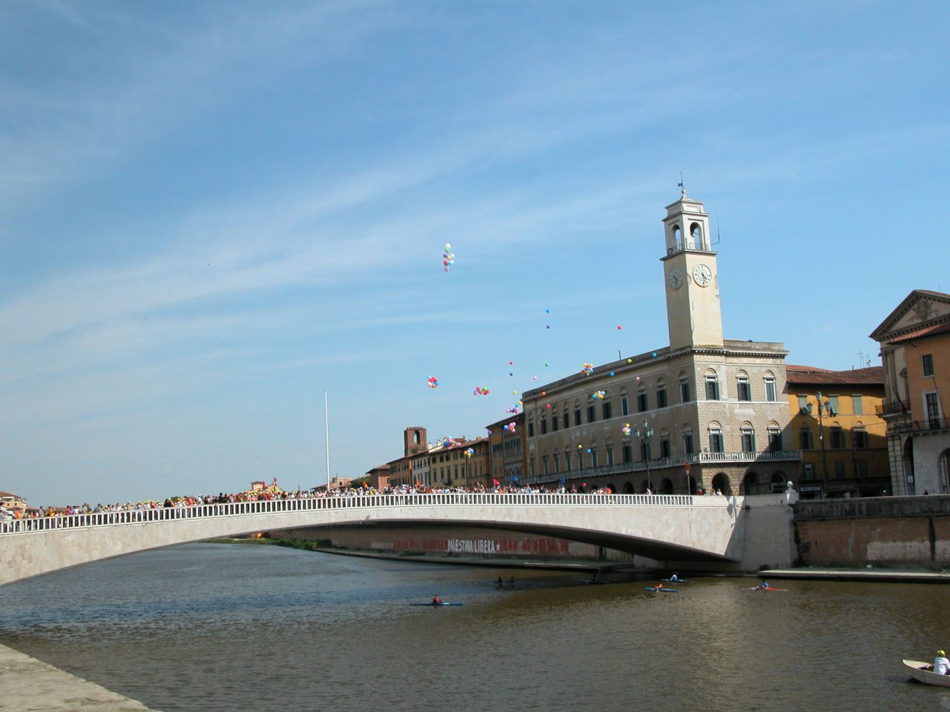 Visite à pied de la ville de Pise