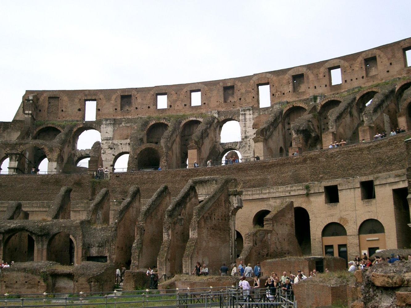 Ancient Rome Roman Forum And Colosseum