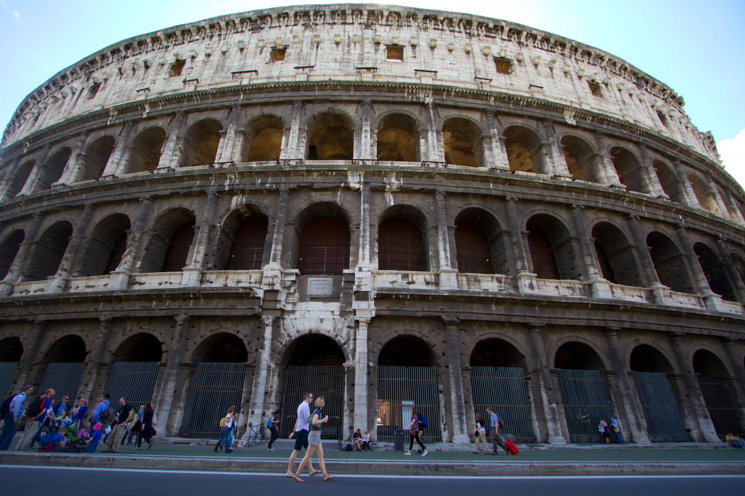 Ancient Rome Roman Forum And Colosseum
